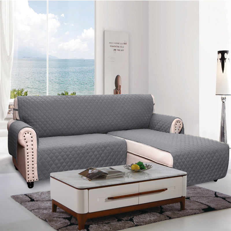 Universal Non-Slip L-Shape Sectional Sofa Cover couch covers for ...